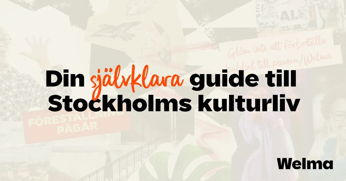 Stockholm Art Week – Welma